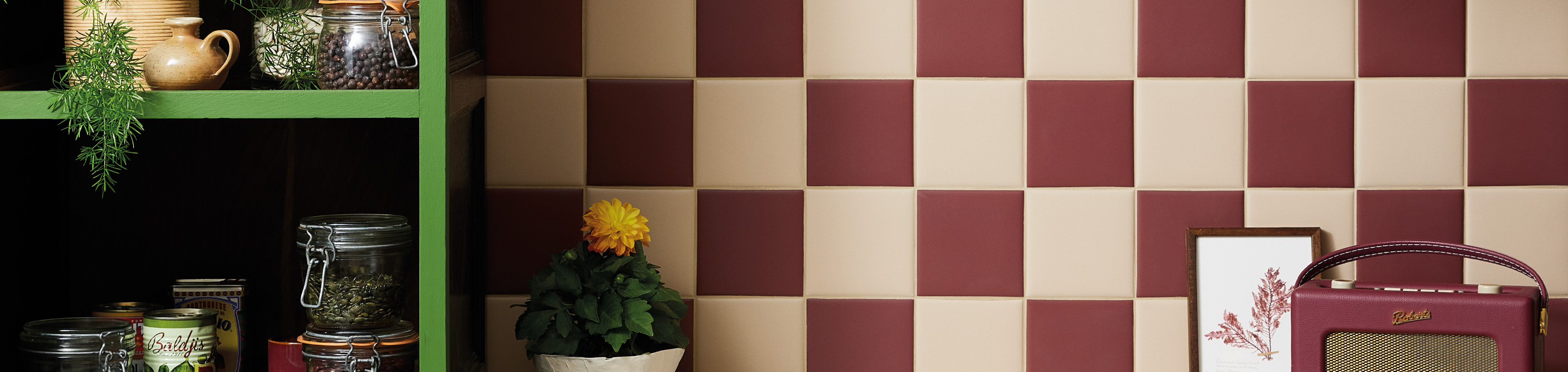 Red & Burgundy Wall & Floor Tiles | Free Samples | Claybrook