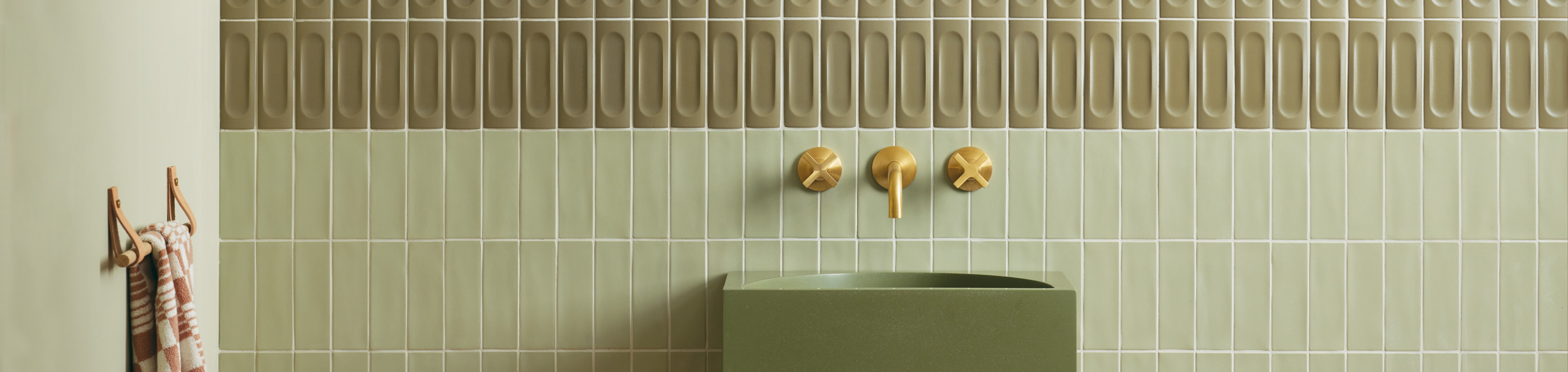 Tavolozza | Glazed Relief Brick Wall Tile Collection | Free Delivery