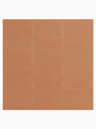 Tavolozza Rust 5x15cm | Terracotta Matt Glazed Wall Tile