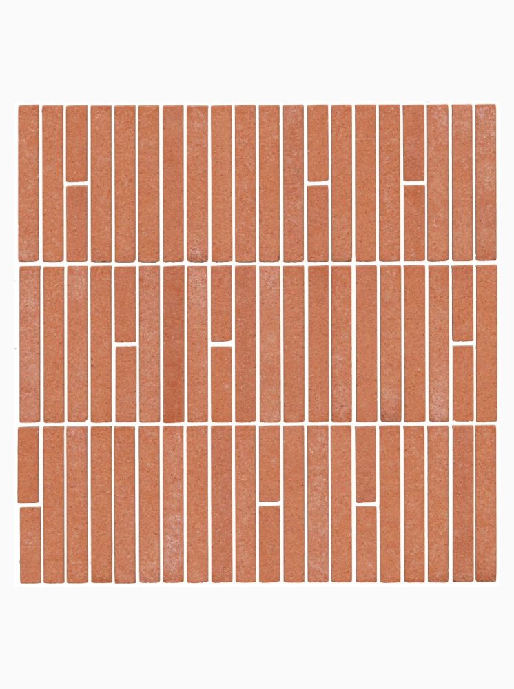 Ema Terracotta Mosaic Argilla | Kit Kat Mosaic Wall & Floor Tile