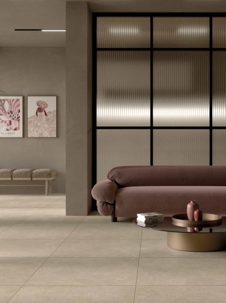 Framura Sand 80x80cm | Stone Effect Porcelain Tile