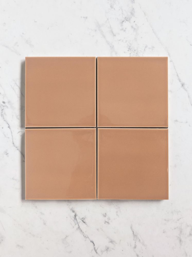 Idillio Clay Gloss | Clay Glazed Square Wall Tile