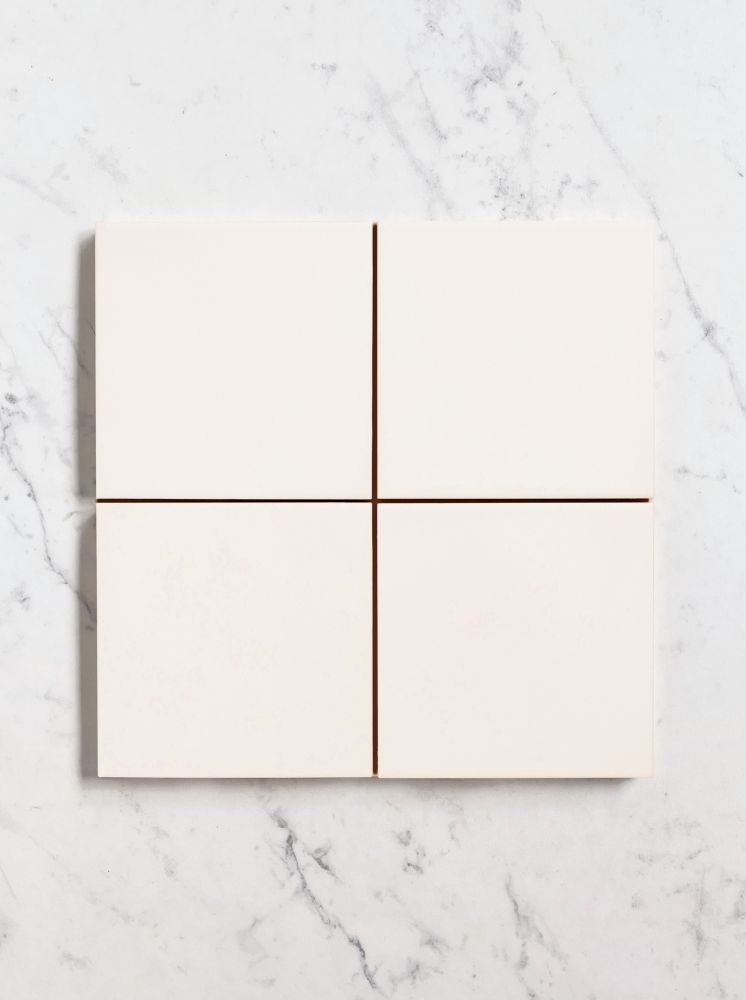 Idillio Cream Gloss | Cream Glazed Square Wall Tile