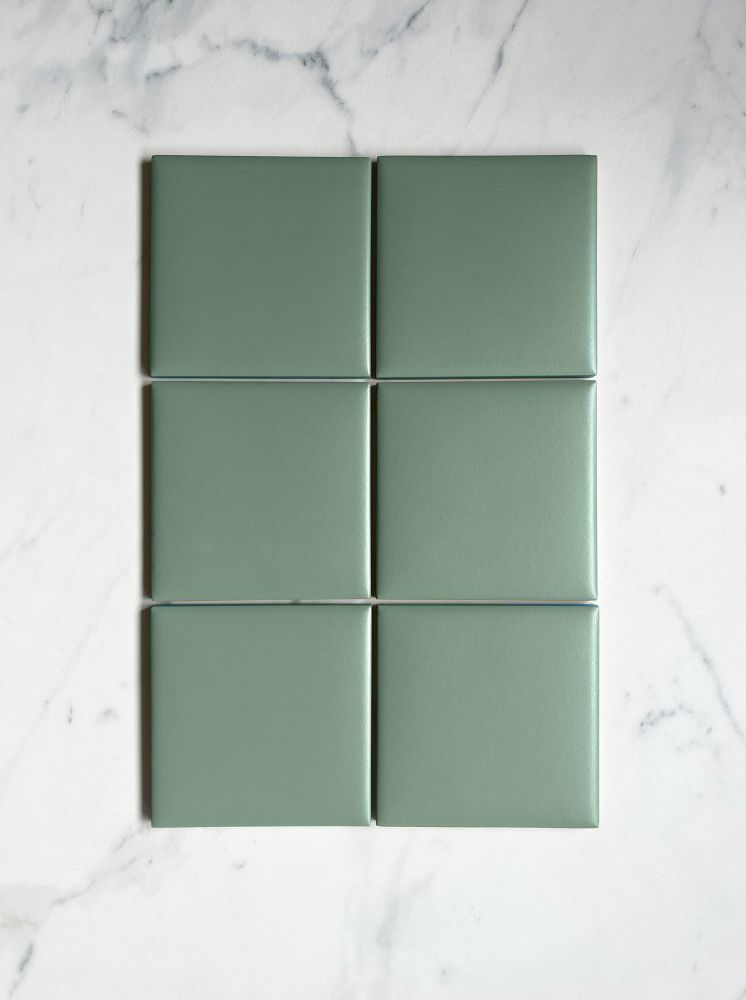 Kromatic Leaf | Matt Green Porcelain Wall & Floor Tile