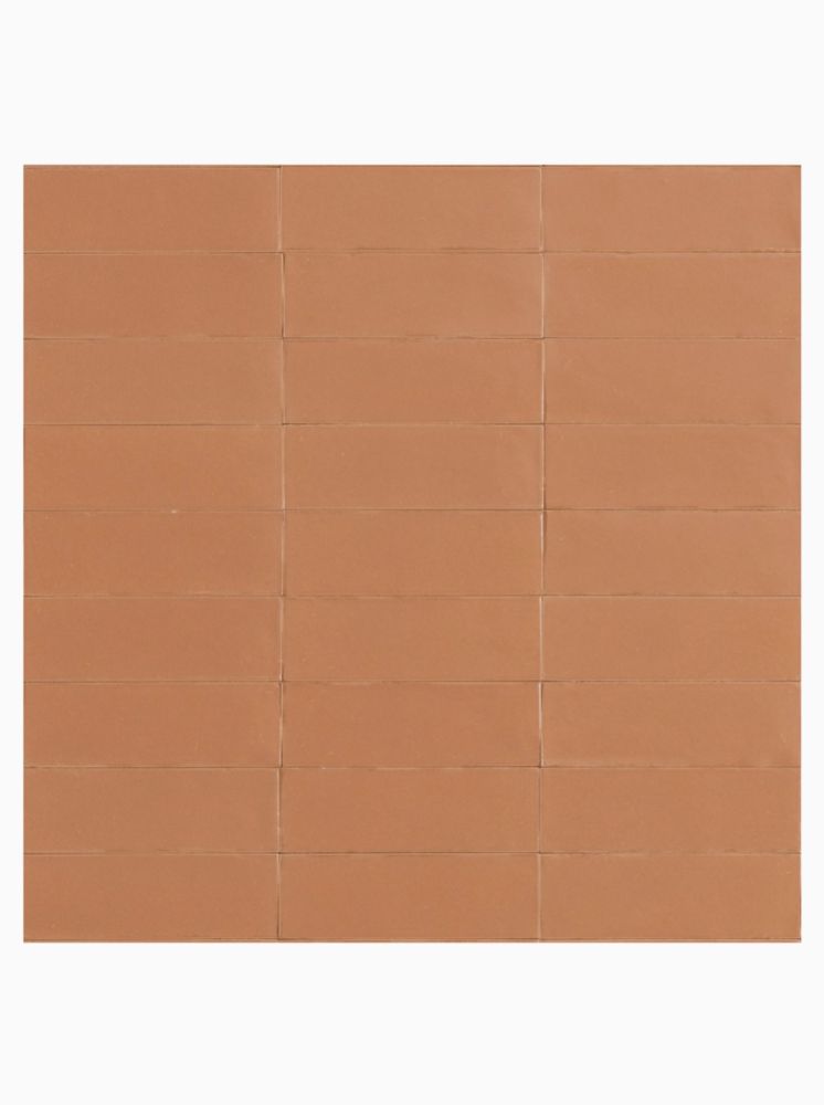 Tavolozza Rust 5x15cm | Terracotta Matt Glazed Wall Tile