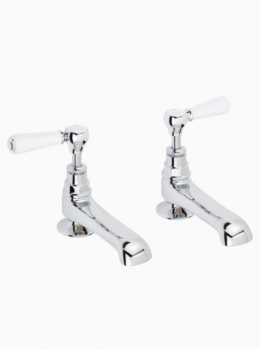 Albany Basin Pillar Taps - Levers