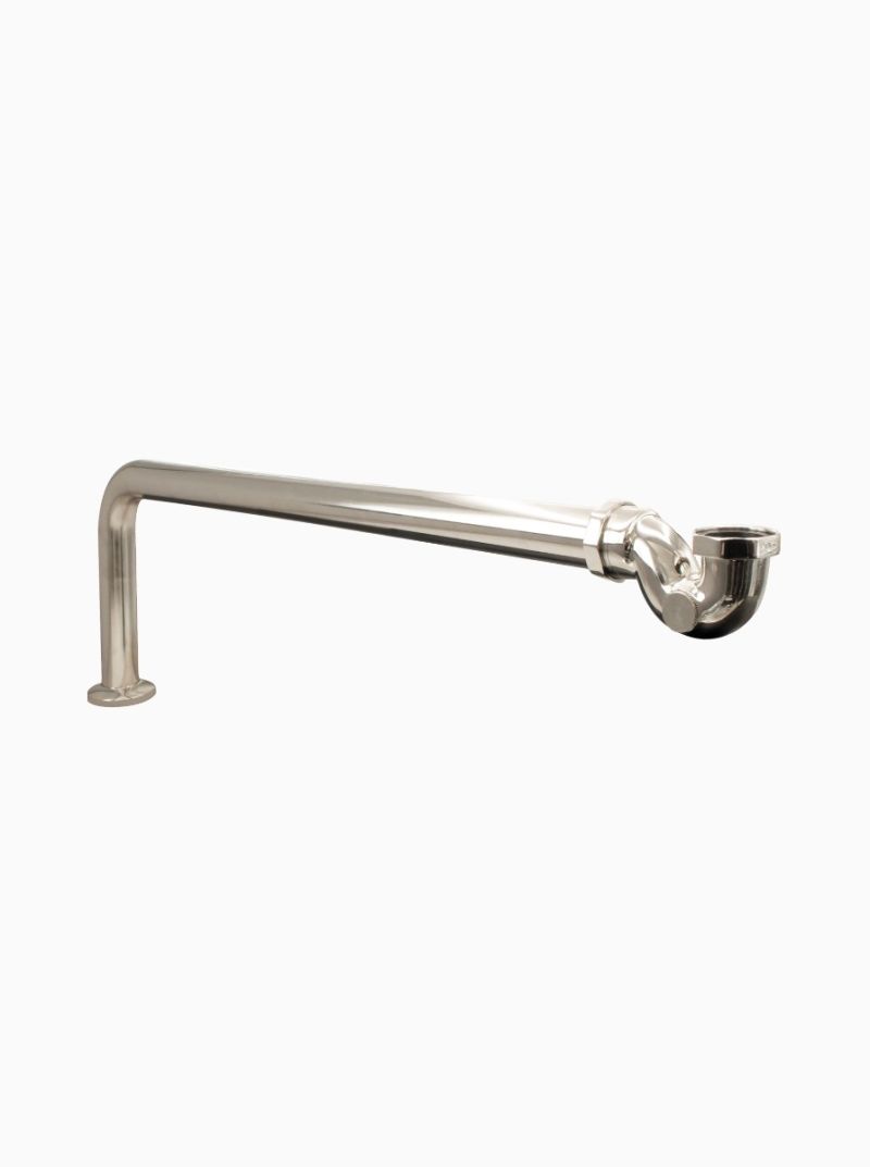 Freestanding Bath S Trap & Extension Waste Pipe