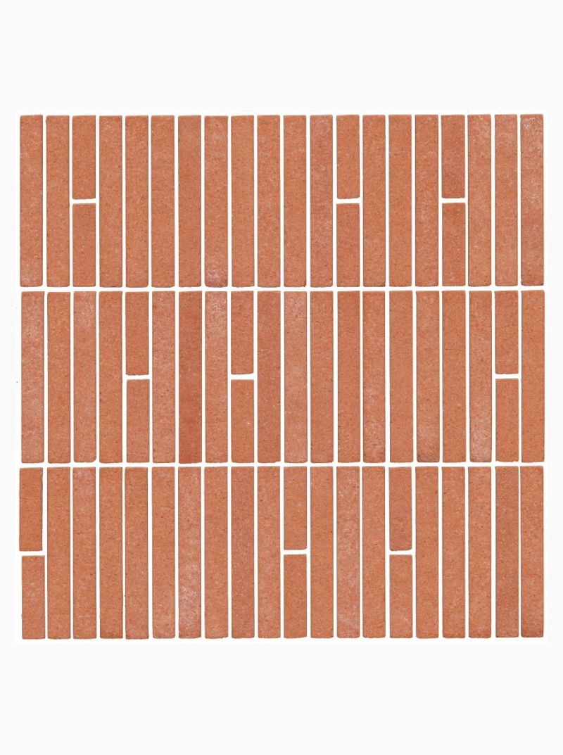 Ema Terracotta Mosaic Argilla | Kit Kat Mosaic Wall & Floor Tile