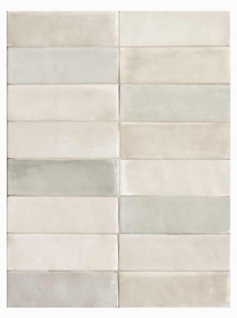 Fellini Crema Matt 5.2x16cm | Cream Zellige Style Wall Tile