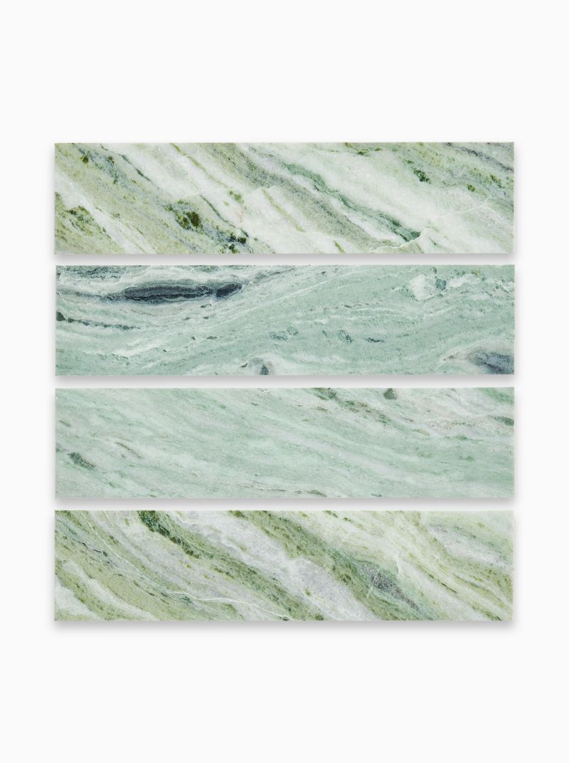 Summer Haven 6x25 | Green Marble Wall & Floor Tile