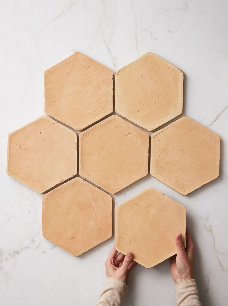 Villa Terracotta Hexagon 20x20cm | Handmade Wall & Floor Tile