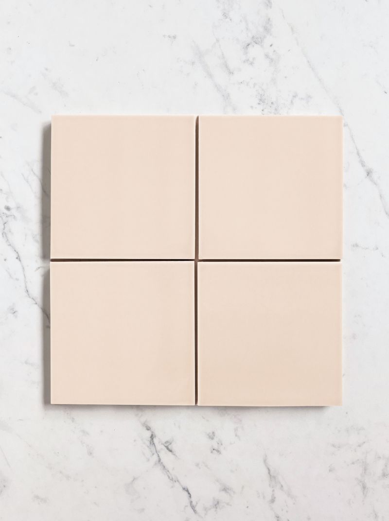 Idillio Plaster Gloss | Plaster Glazed Square Wall Tile