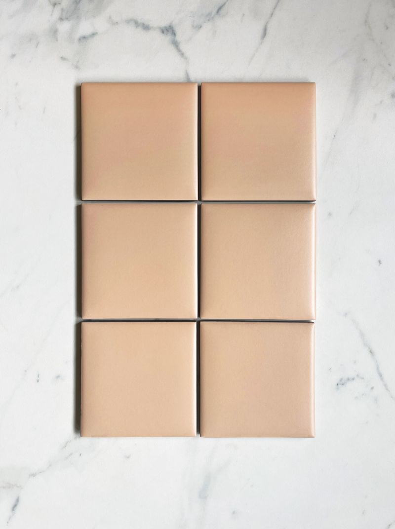 Kromatic Powder | Matt Pale Pink Porcelain Wall & Floor Tile