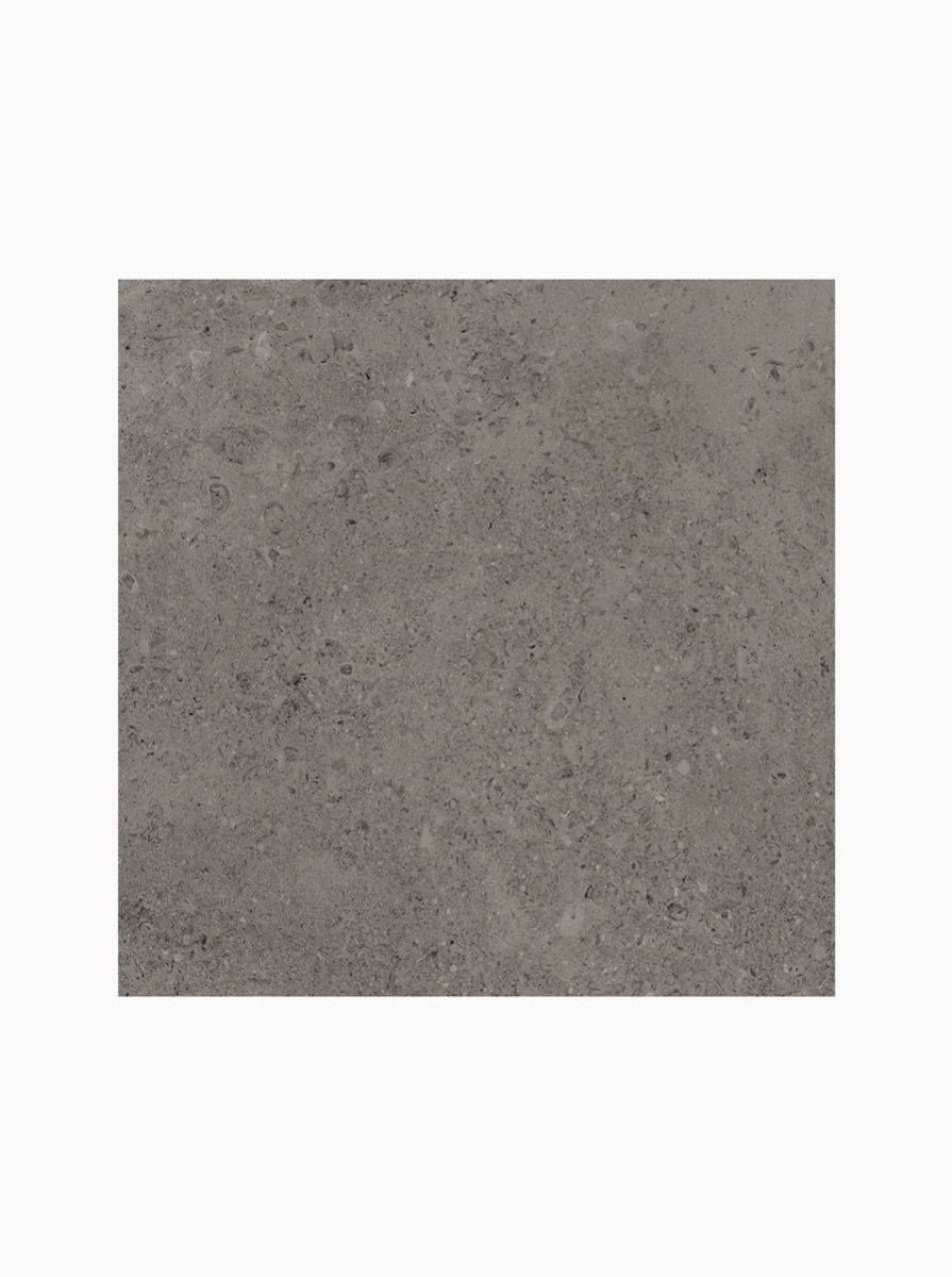 Cockleshell Boulder 30x30cm | Dark Grey Limestone Effect Tile