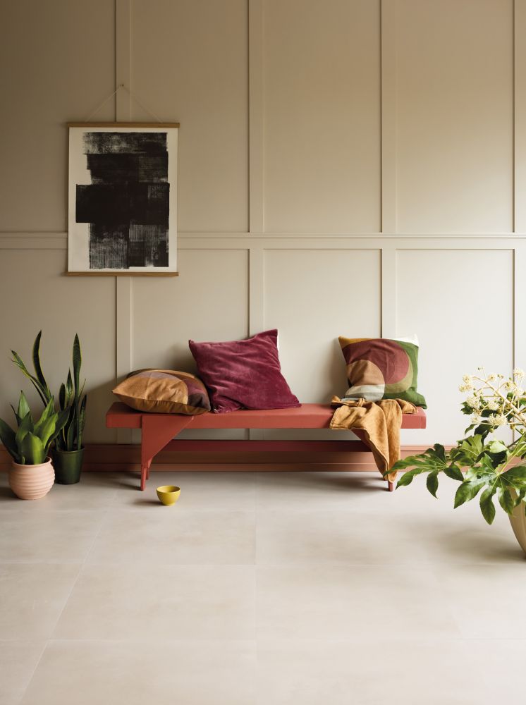 Allaperto Plaster Ash 60x60 | Stone Effect Porcelain Tile