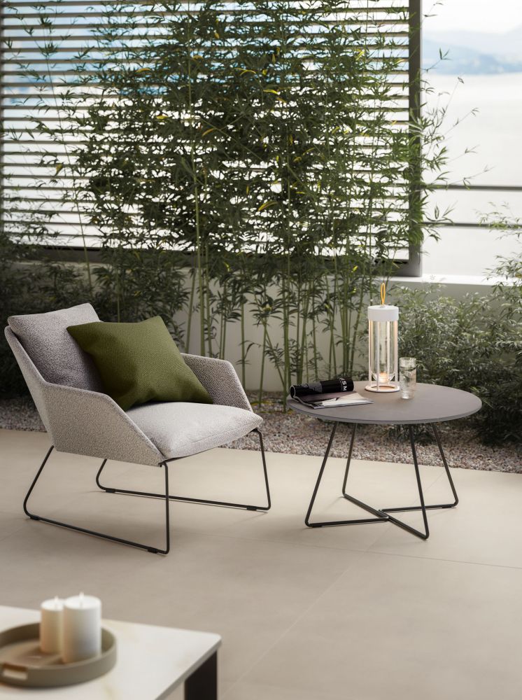 Allaperto Plaster Ash 60x60 - 2cm | Plaster Effect Porcelain Tile