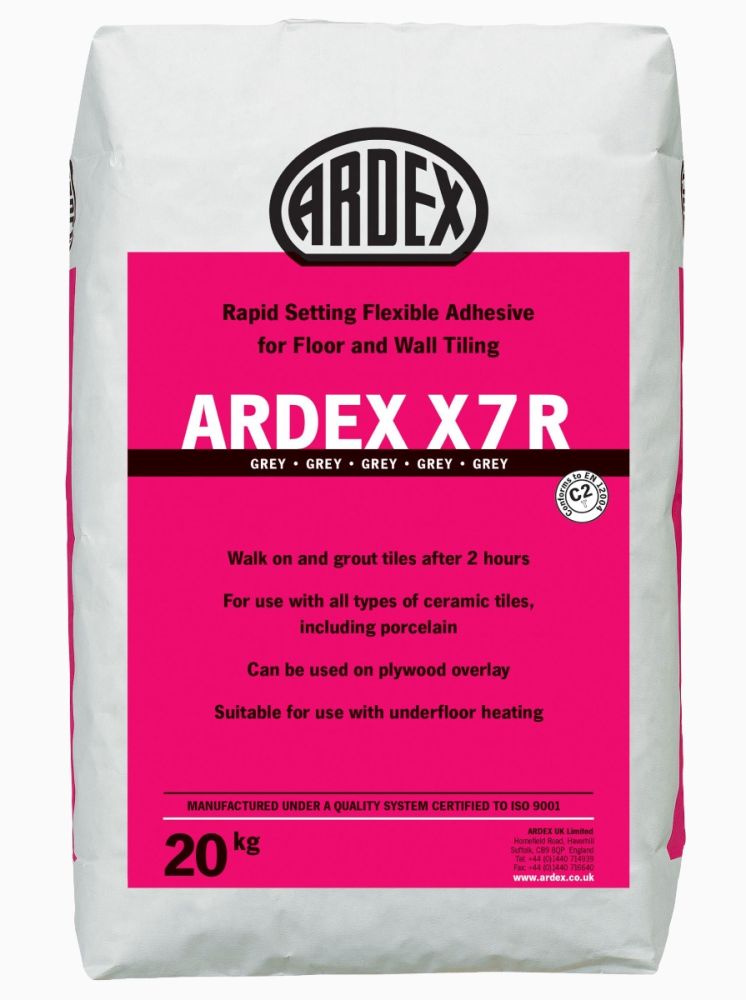 Ardex Rapid Set Flexible Tile Adhesive Grey
