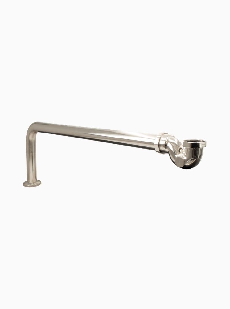 Freestanding Bath S Trap & Extension Waste Pipe