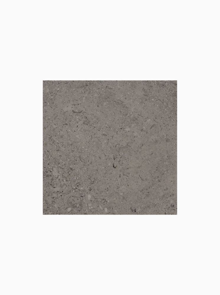 Cockleshell Boulder 30x30cm | Dark Grey Limestone Effect Tile