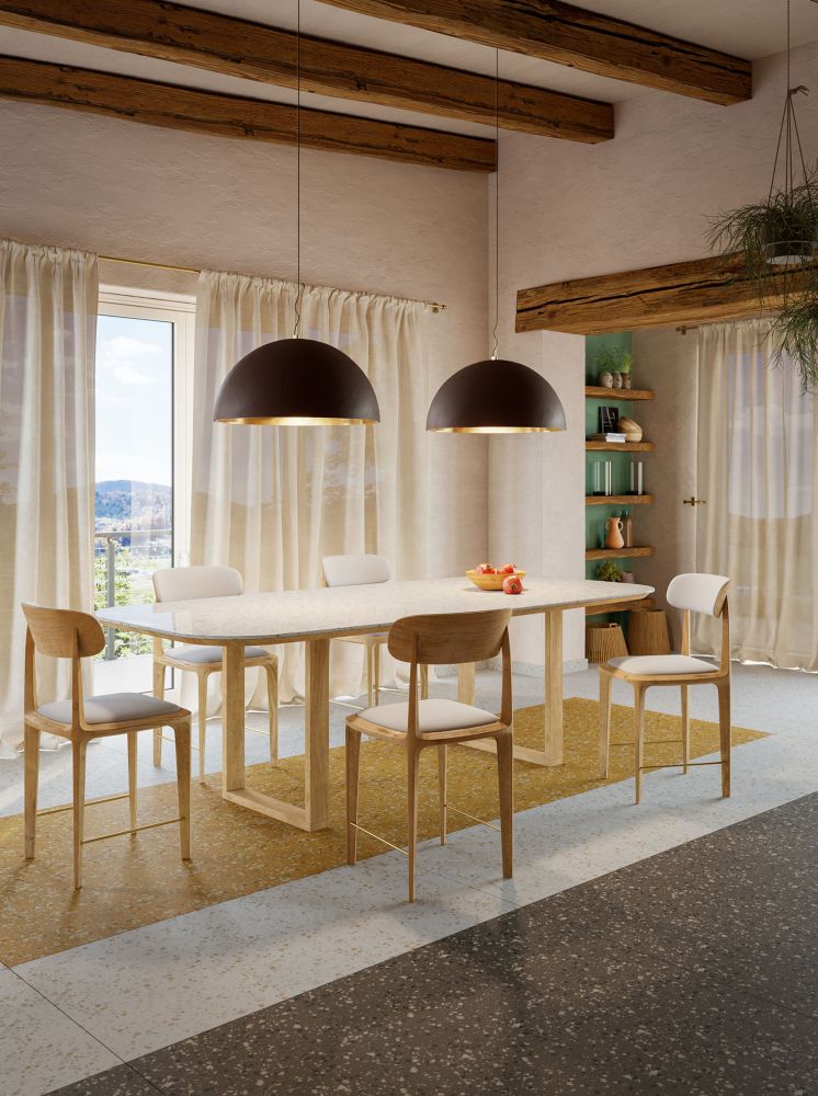 Cornucopia Thistle 60x60cm | Terrazzo Effect Porcelain Tile