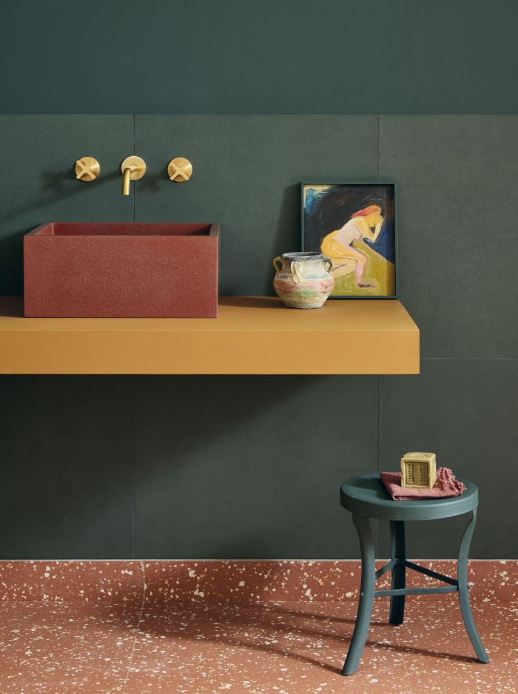 Cornucopia Rose 60x60cm | Terrazzo Effect Porcelain Tile