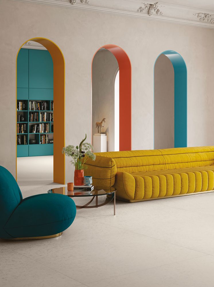 Cornucopia Wisteria 60x60cm | Terrazzo Effect Porcelain Tile