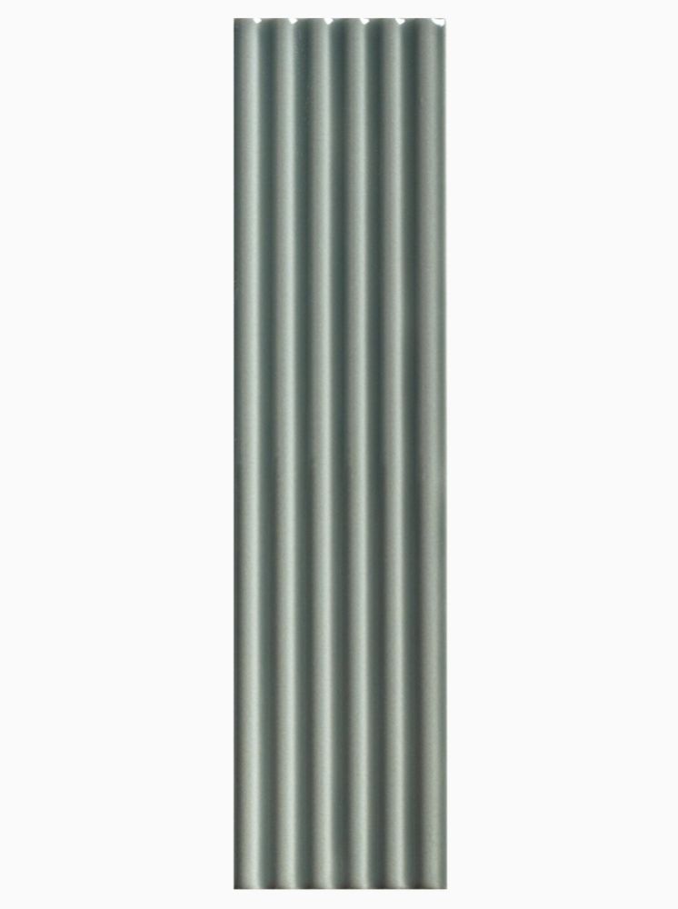Corrugation Green Ripple | Glazed Fluted Wall Tile
