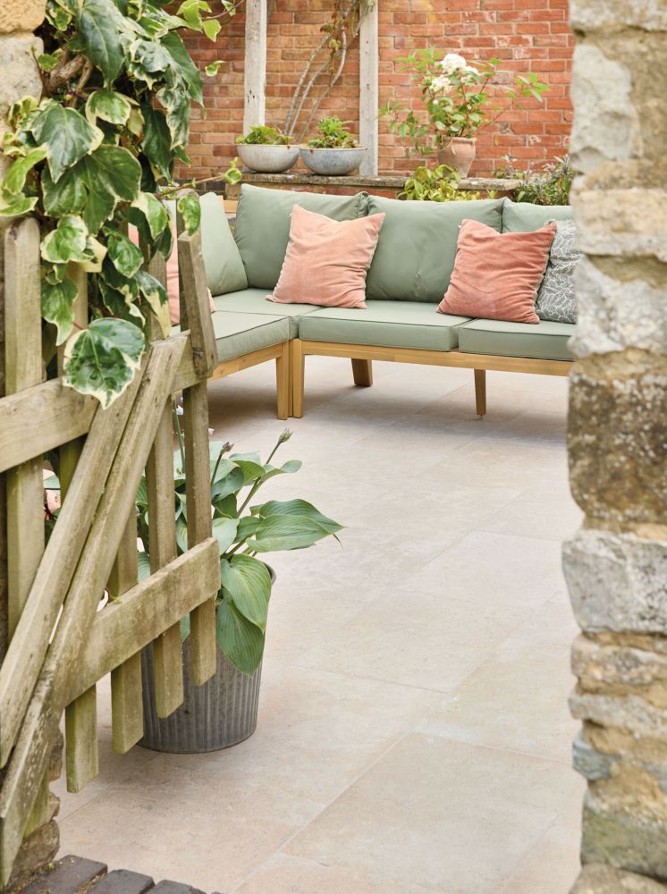 Dijon Limestone 40x60 - 3cm Outdoor | Beige Limestone Wall & Floor Tile