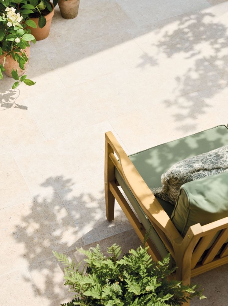 Dijon Limestone 40x60 - 3cm Outdoor | Beige Limestone Wall & Floor Tile