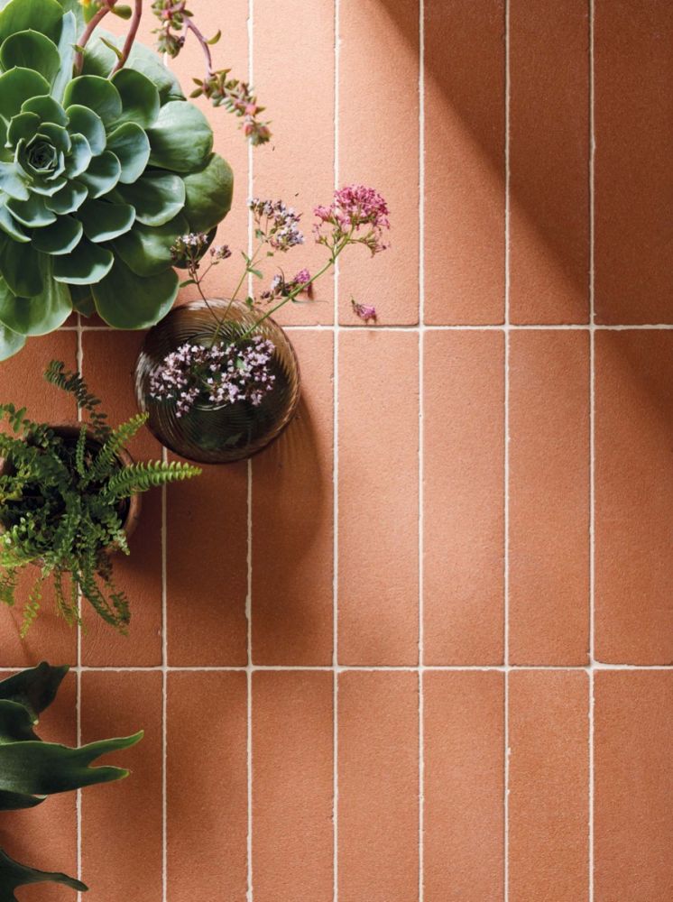 Ema Terracotta Brick 7.3x29.8cm | Wall & Floor Tile