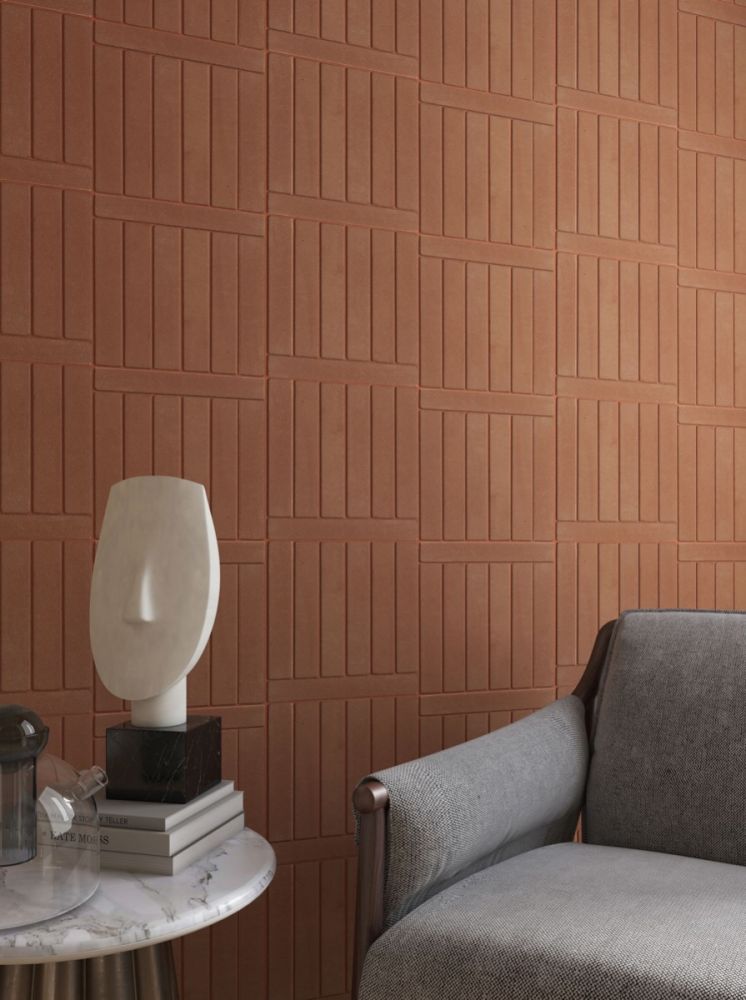 Ema Terracotta Brick 4.8x29.8cm | Wall & Floor Tile