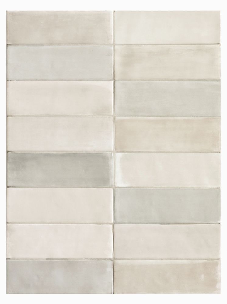 Fellini Crema Matt 5.2x16cm | Cream Zellige Style Wall Tile
