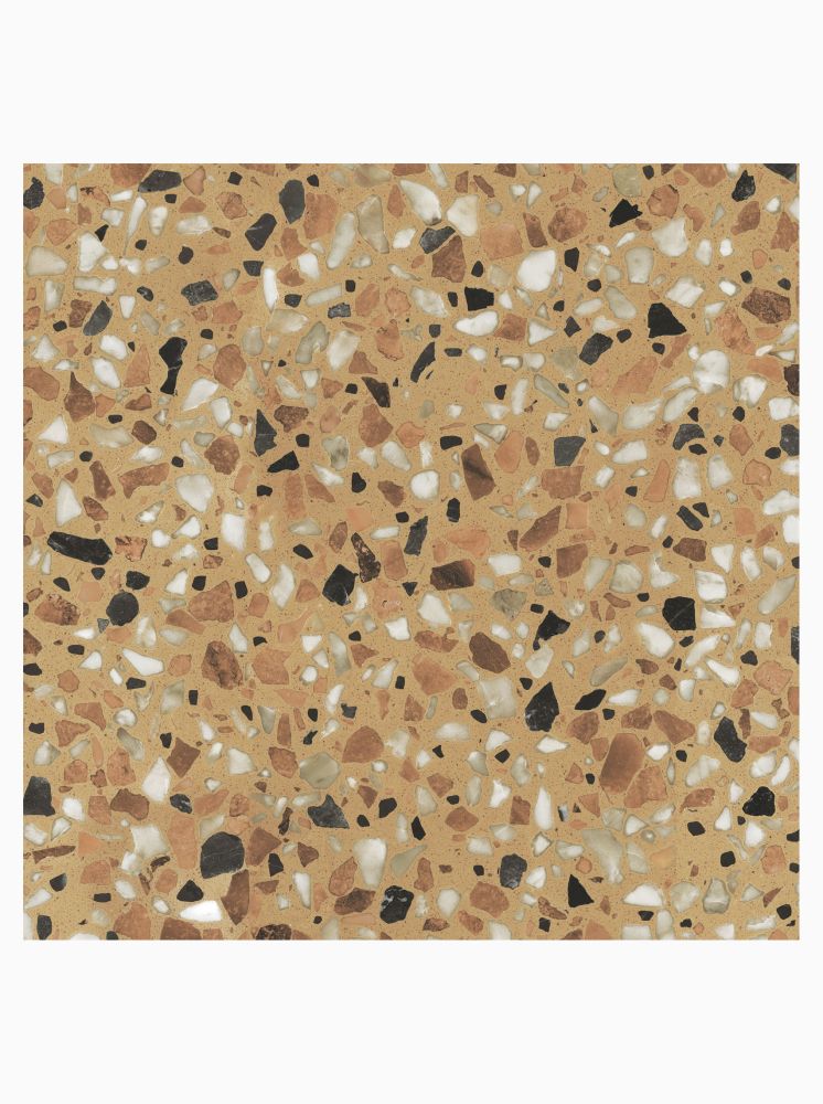 Isola Bella Honey 30x30cm | Terrazzo Style Porcelain Tile