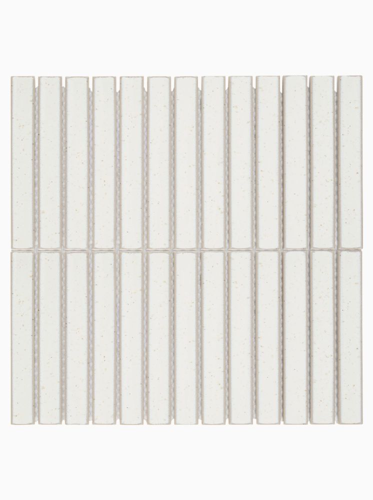 Kasama Kosho | White Kit Kat Mosaic Wall Tile