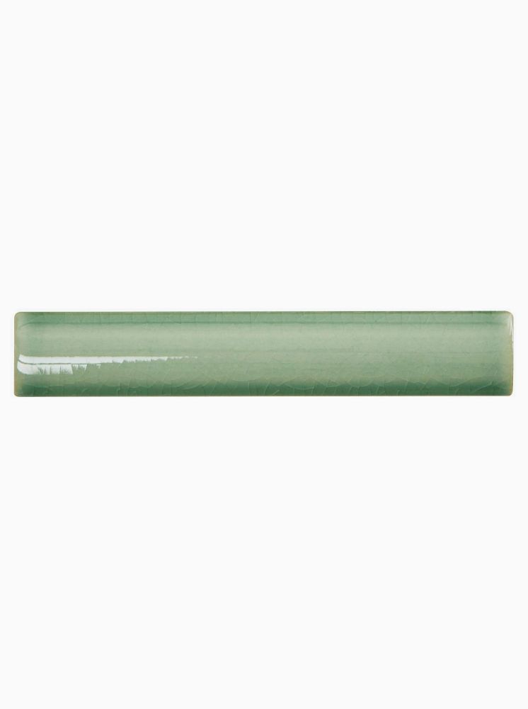 Metro Deco Union Square Pencil | Green Crackle Glazed Tile
