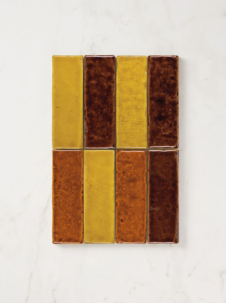Monterey Chocolate 5x15 | Brown Glazed Metro Wall Tile