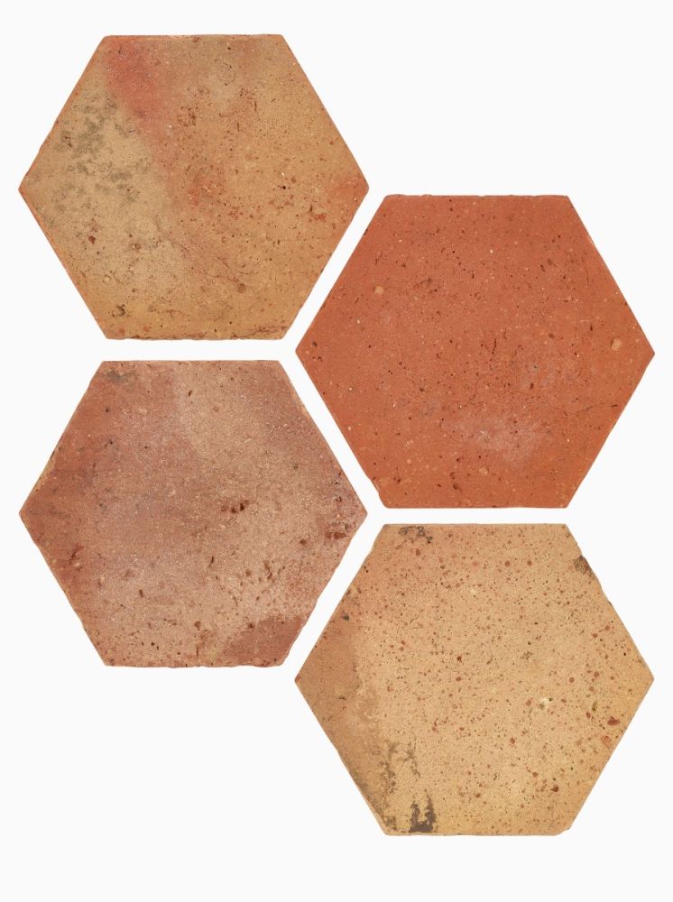 Reclaimed Terracotta Hexagon | Rustic Floor & Wall Tile