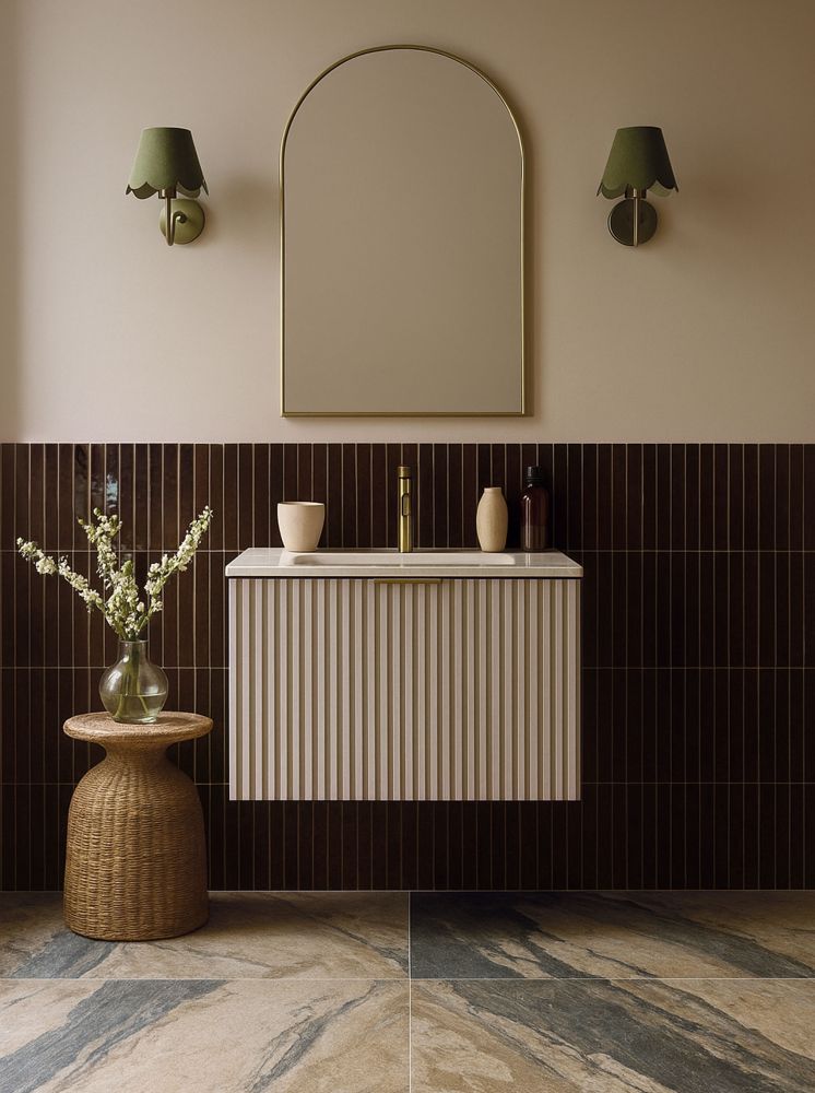 Mediterrano Molasses | Brown Long Brick Glazed Wall Tile