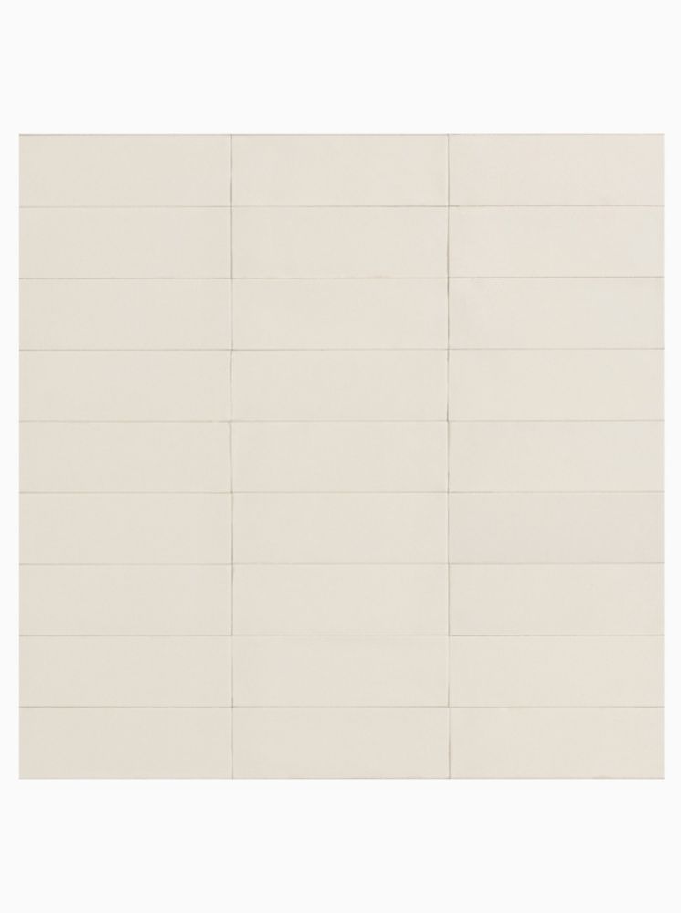 Tavolozza Linen 5x15cm | Cream Matt Glazed Wall Tile