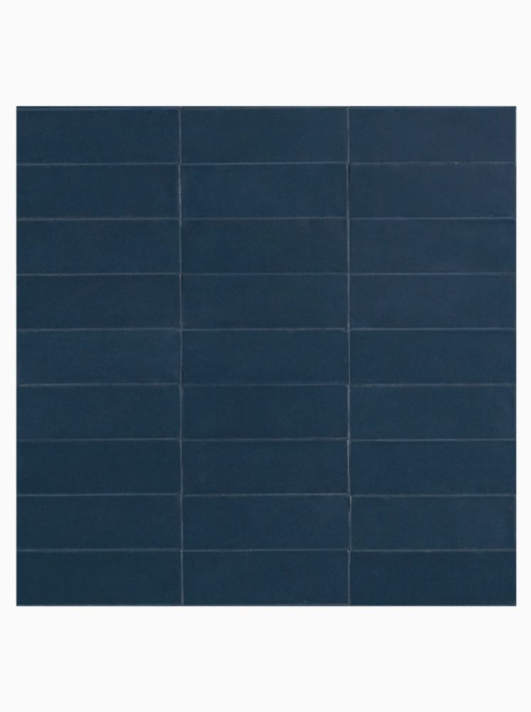 Tavolozza Midnight 5x15cm | Navy Matt Glazed Wall Tile