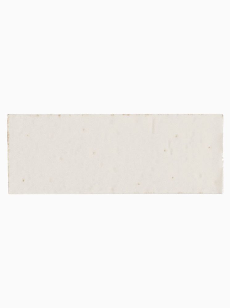 West Ridge Clark 7.5x20cm | White Pitted Brick Wall Tile