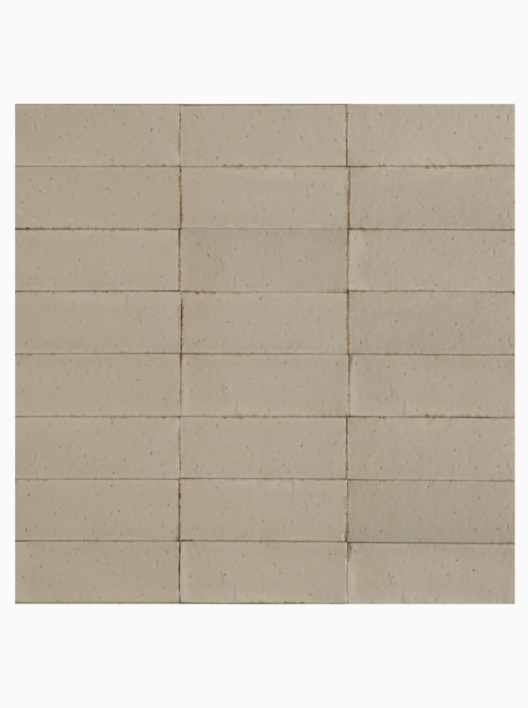 West Ridge Wells 7.5x20cm | Beige Pitted Brick Wall Tile