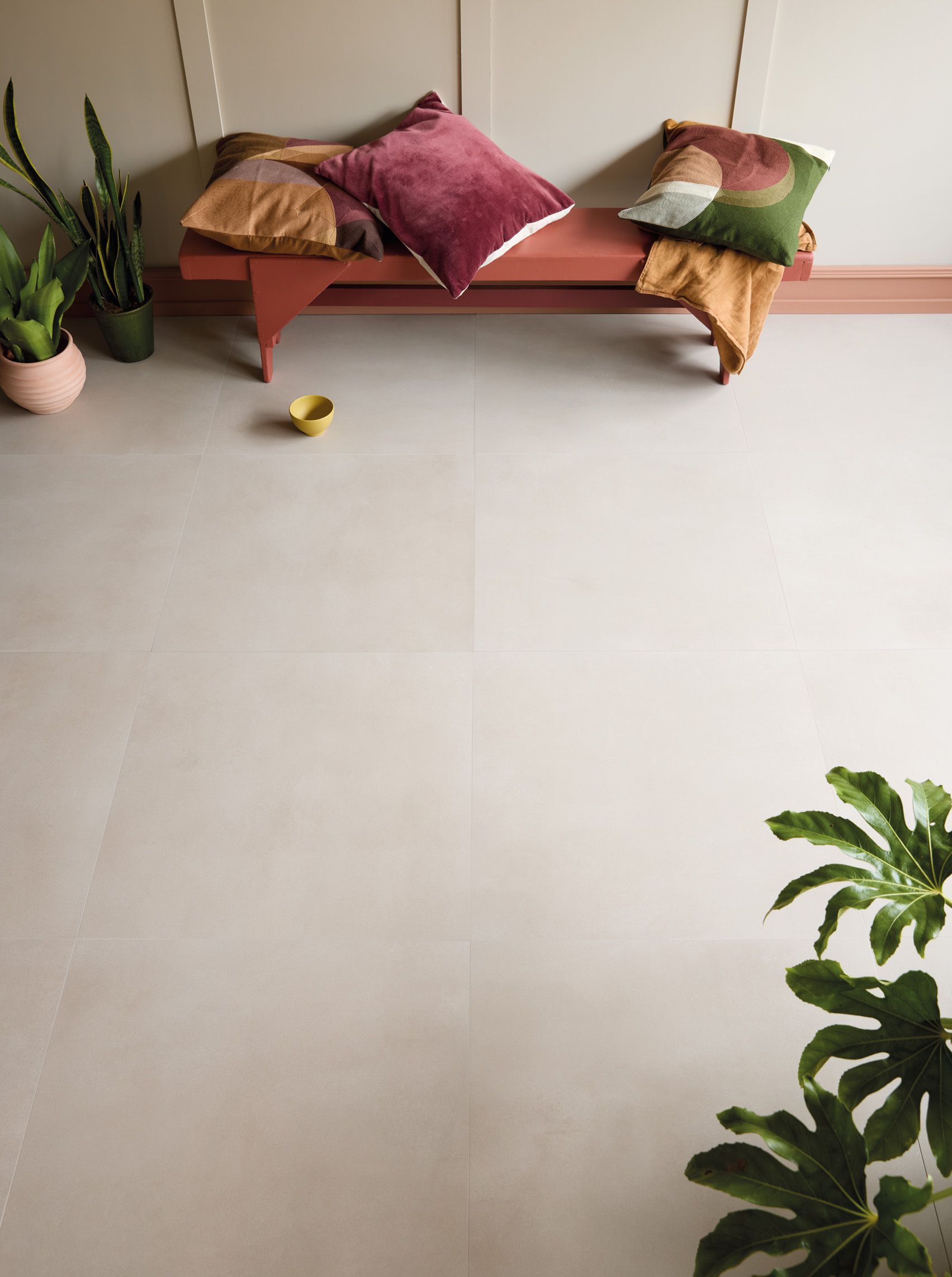 Allaperto Plaster Ash 60x60 | Stone Effect Porcelain Tile