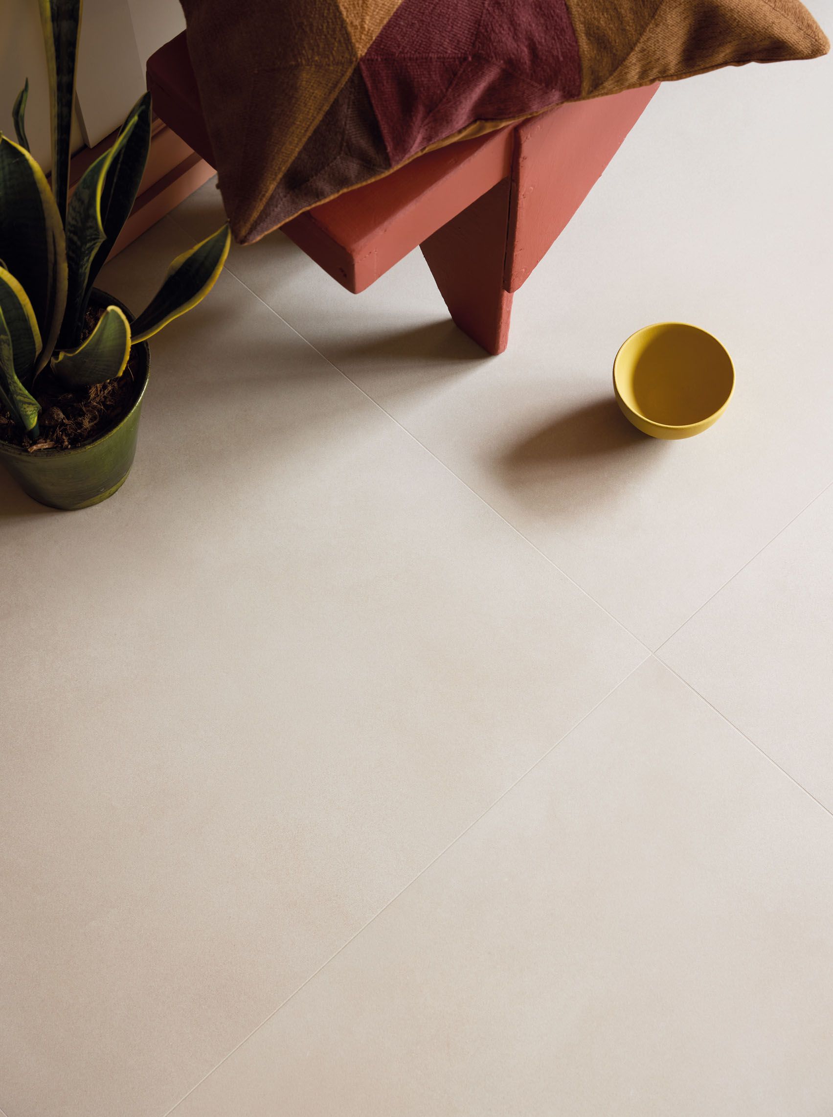 Allaperto Plaster Ash 60x60 | Stone Effect Porcelain Tile