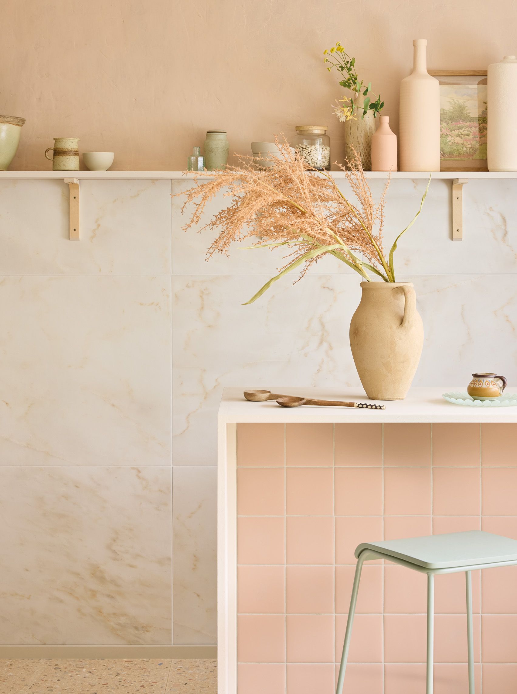 Balzico Amber Matt 60x60cm | Marble Effect Porcelain Wall & Floor Tile