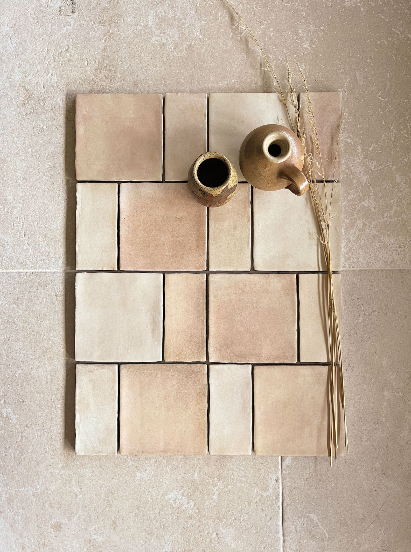 Barnfield Sand 6x12.2 | Terracotta Zellige Style Wall Tile