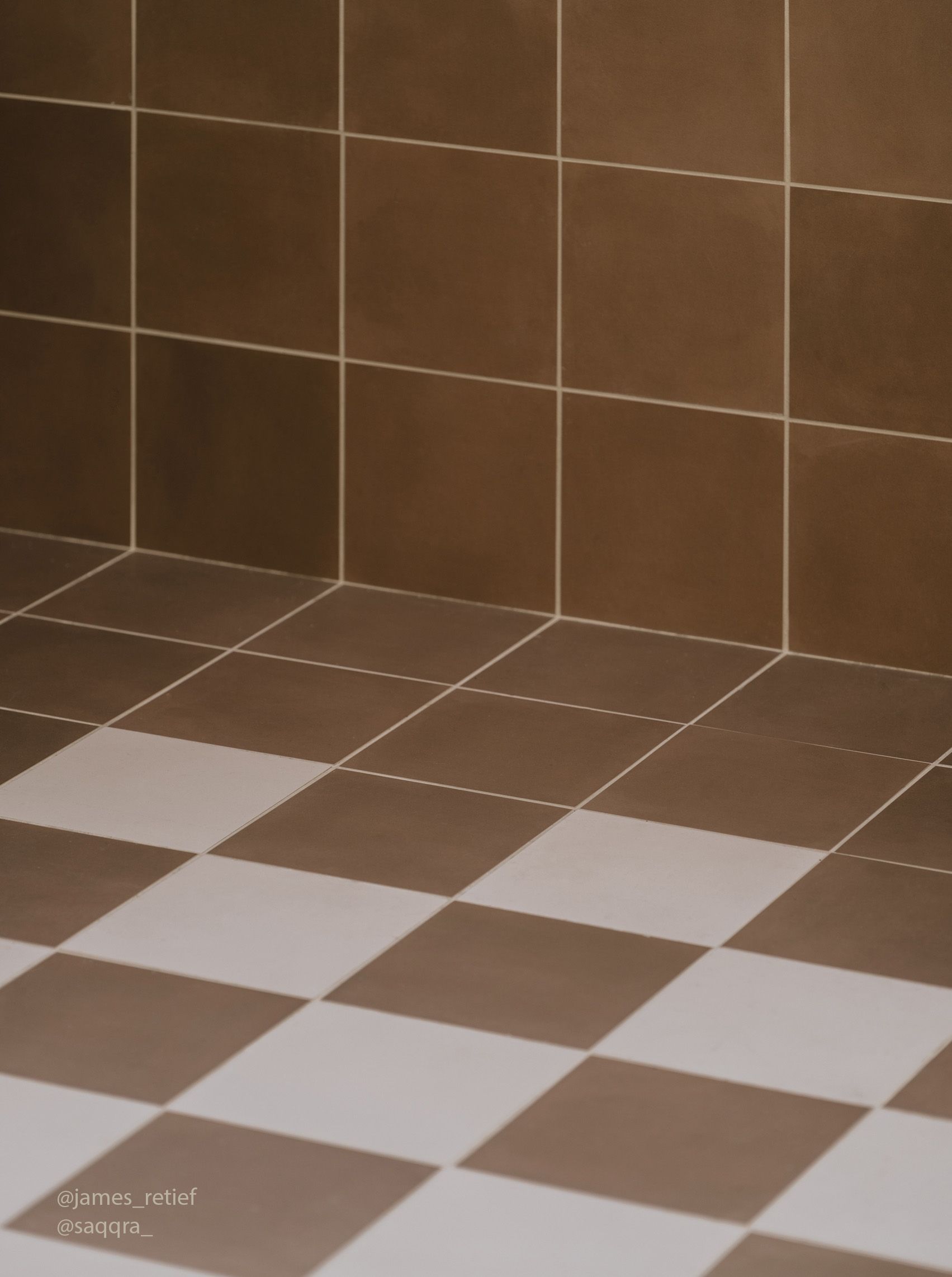 Vintage Vibes Mocha 15x15cm | Brown Porcelain Wall & Floor Tile