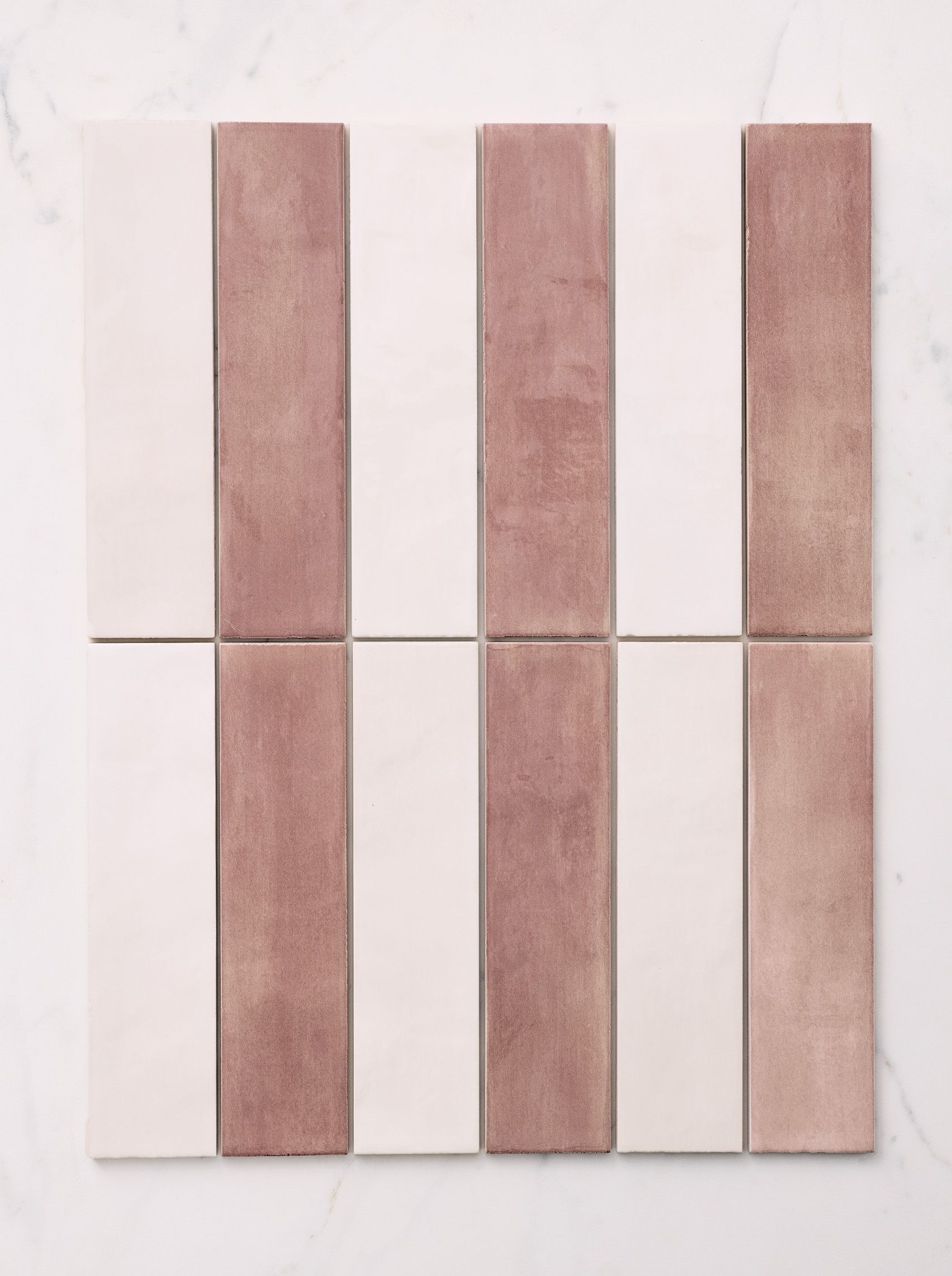 Bungalow 22 Moorish White Long Brick | White Glazed Brick Wall Tile