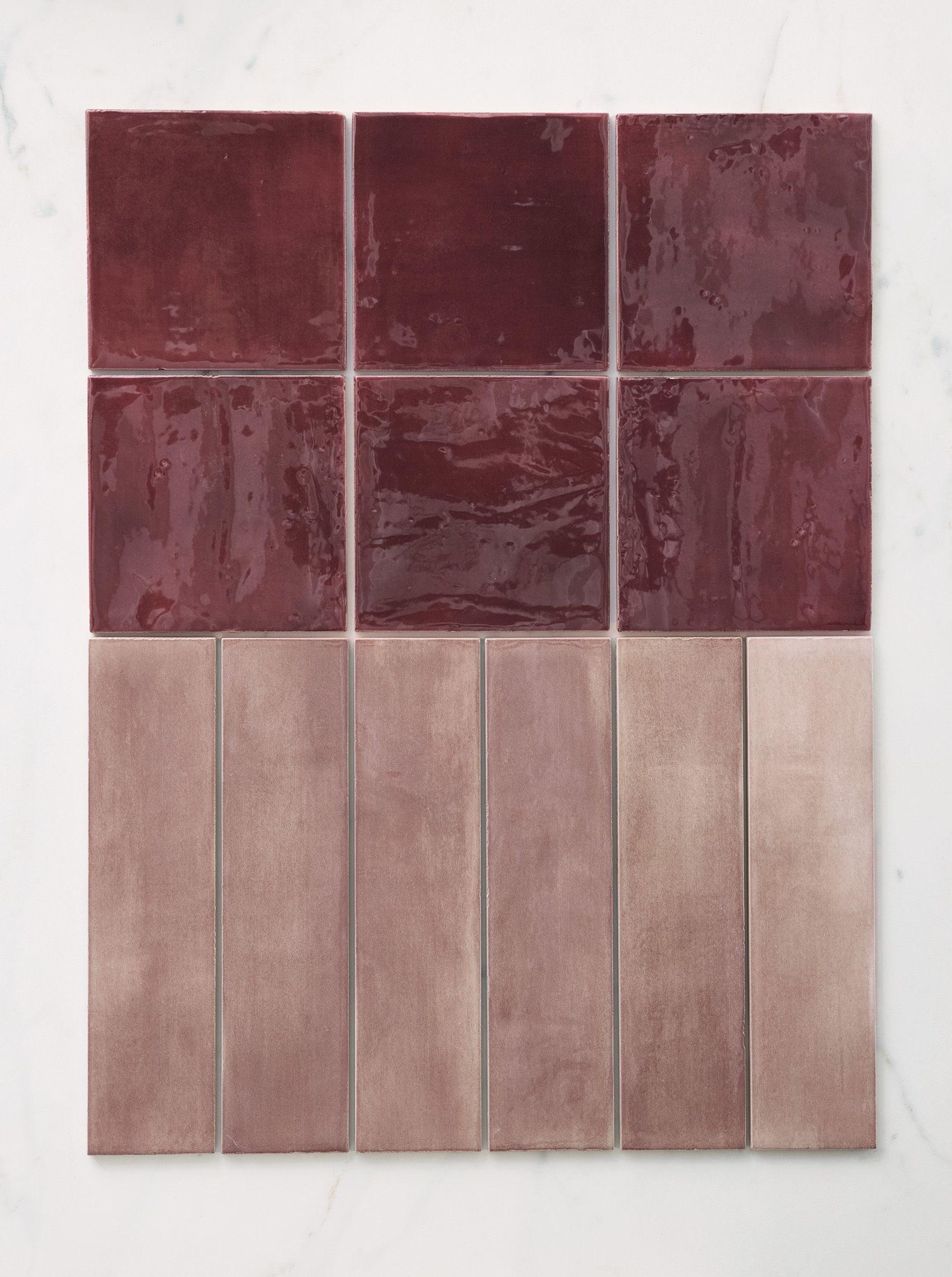 Bungalow 22 Pink Palace Long Brick | Pink Glazed Brick Wall Tile