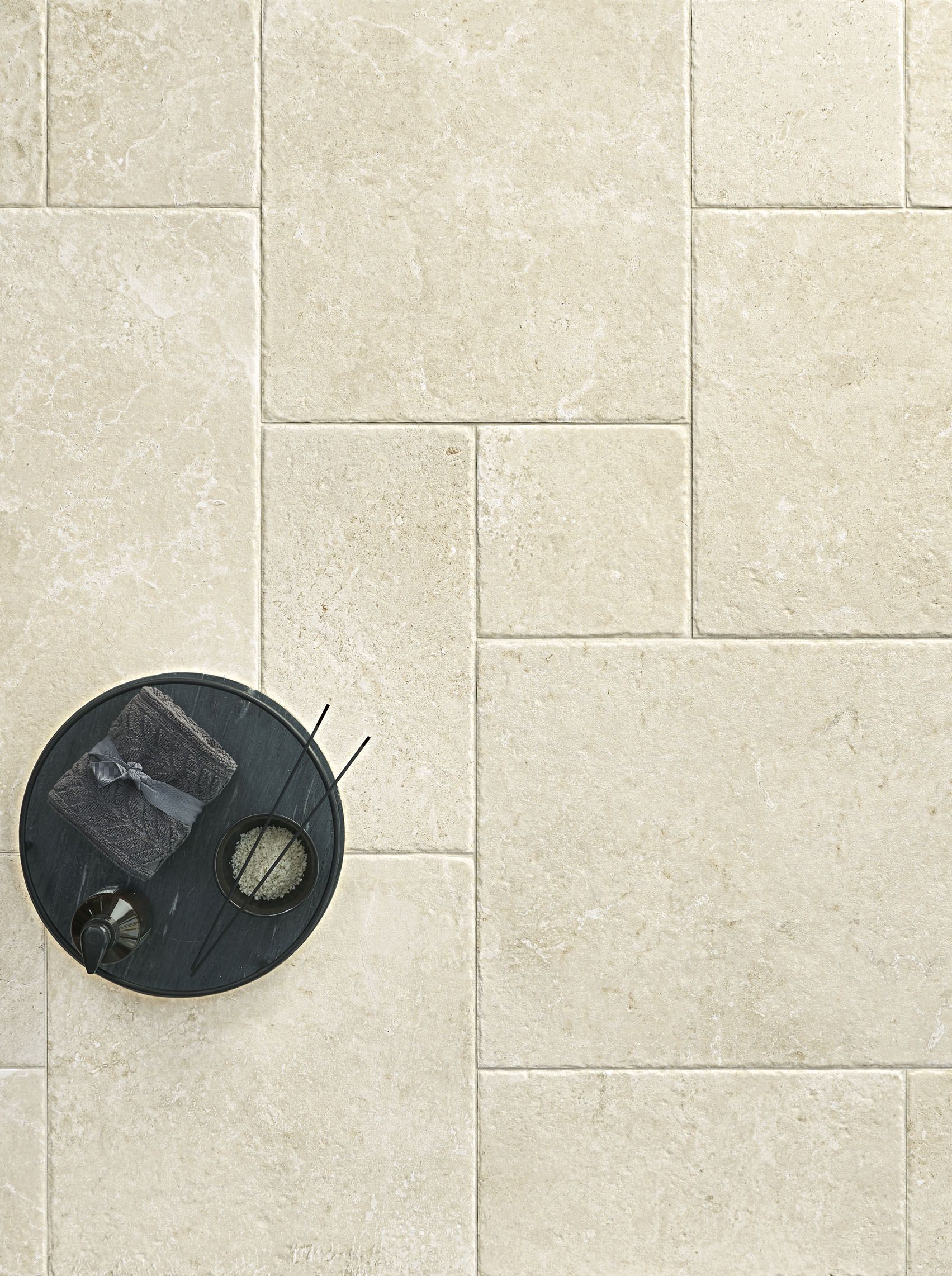 Camelot Chalk Opus Mixed Box| Limestone Effect Porcelain Tile